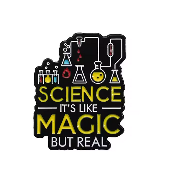 Science Magic Pin | A Hundred Ravens